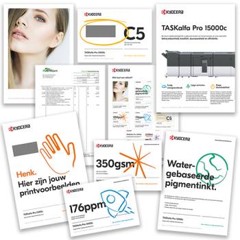 Verloop Drukkerij verduurzaamt met inkjet